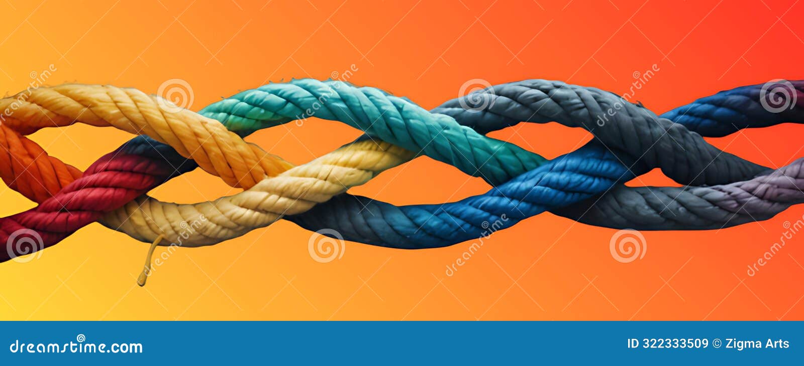 Team Rope Diverse Strength Connect Partnership Together Teamwork Unity ...