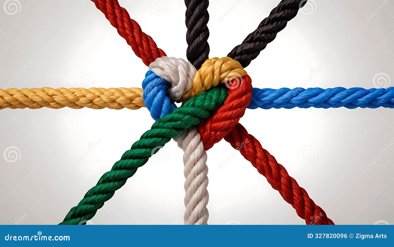 Team Rope Diverse Strength Connect Partnership Together Teamwork Unity ...