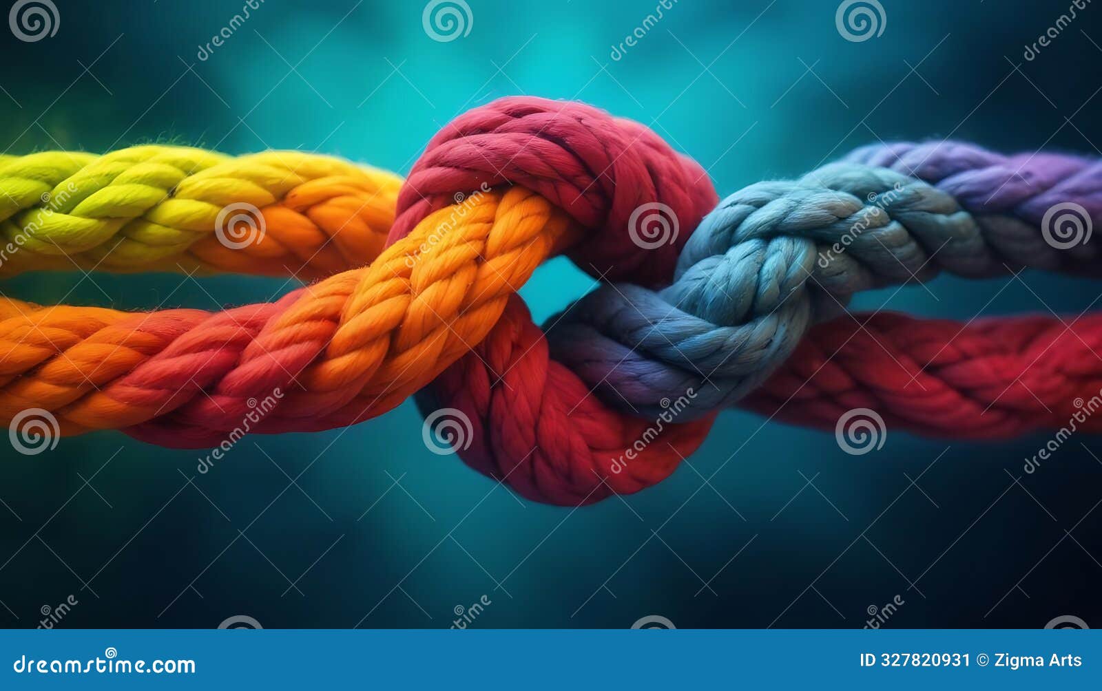 Team Rope Diverse Strength Connect Partnership Together Teamwork Unity ...