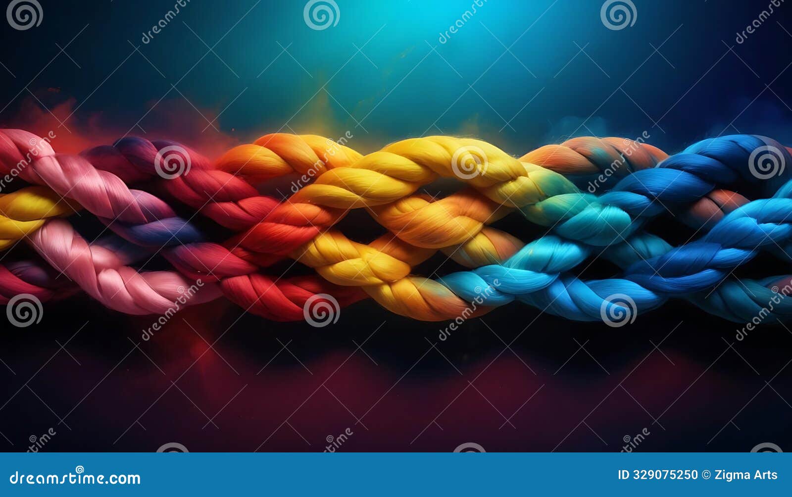 Team Rope Diverse Strength Connect Partnership Together Teamwork Unity ...