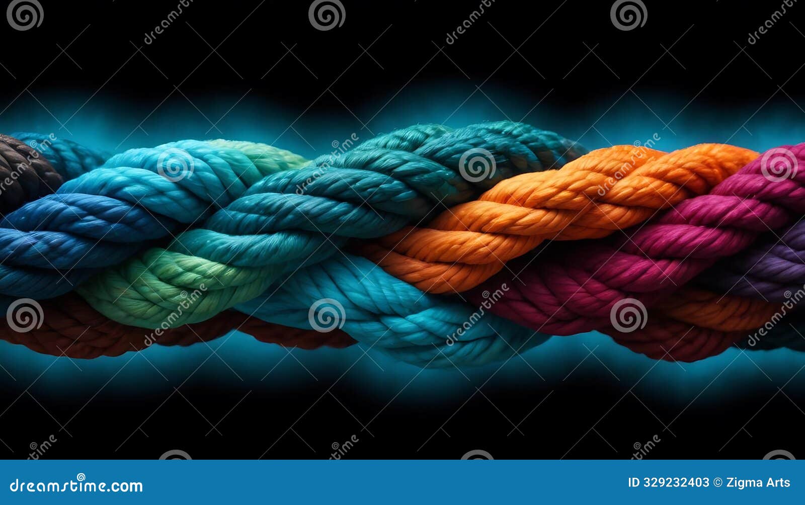 Team Rope Diverse Strength Connect Partnership Together Teamwork Unity ...