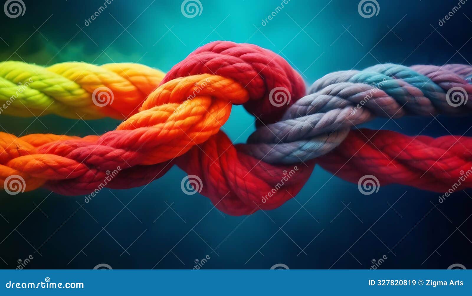 Team Rope Diverse Strength Connect Partnership Together Teamwork Unity ...