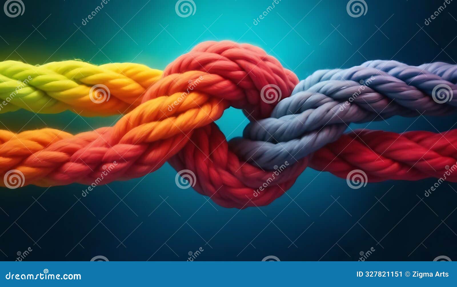 Team Rope Diverse Strength Connect Partnership Together Teamwork Unity ...