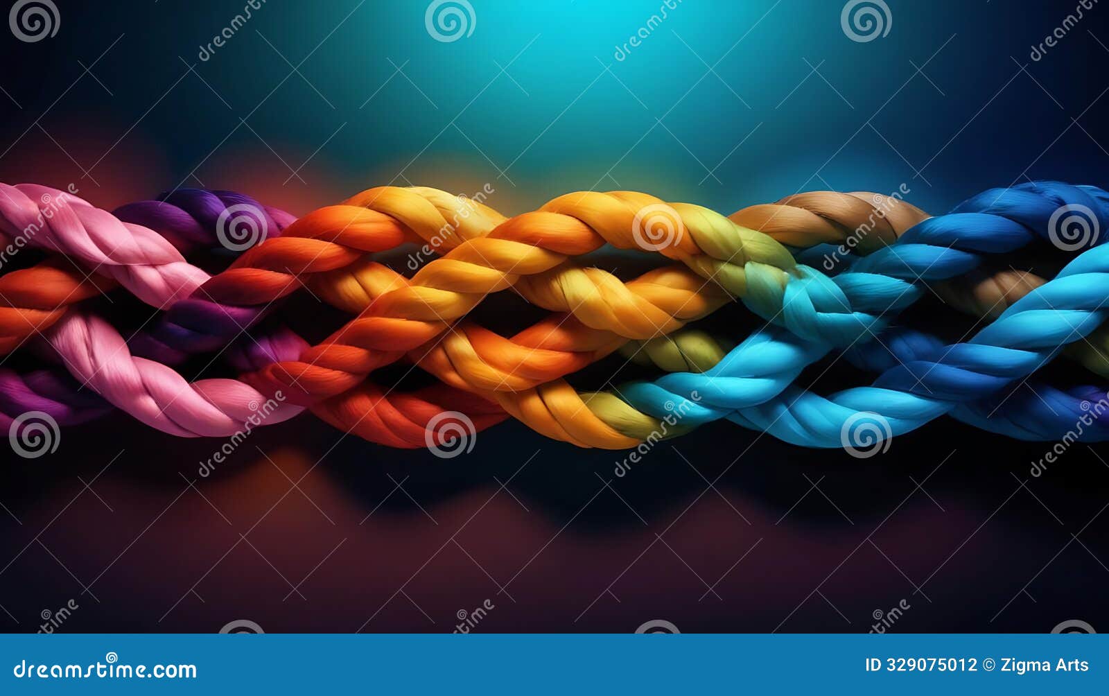 Team Rope Diverse Strength Connect Partnership Together Teamwork Unity ...
