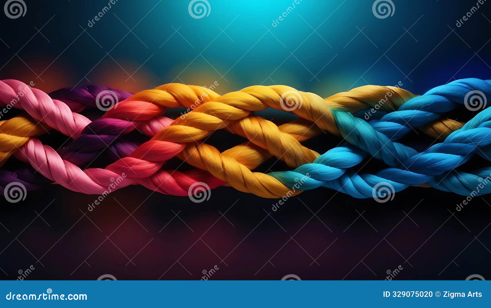 Team Rope Diverse Strength Connect Partnership Together Teamwork Unity ...