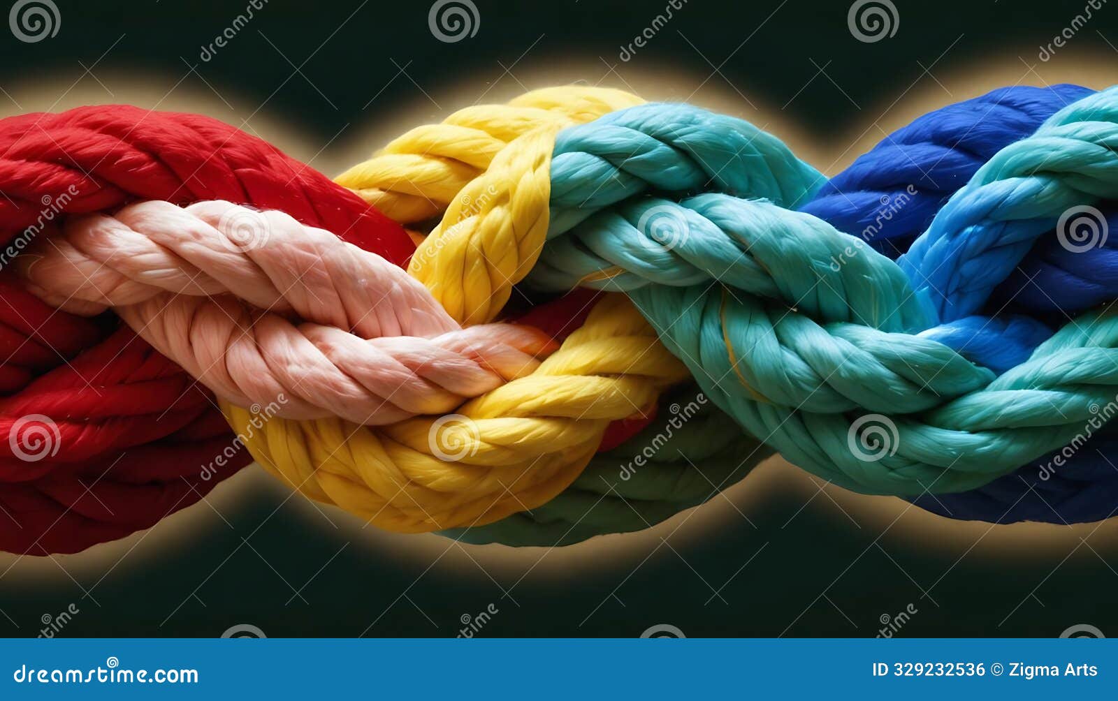 Team Rope Diverse Strength Connect Partnership Together Teamwork Unity ...