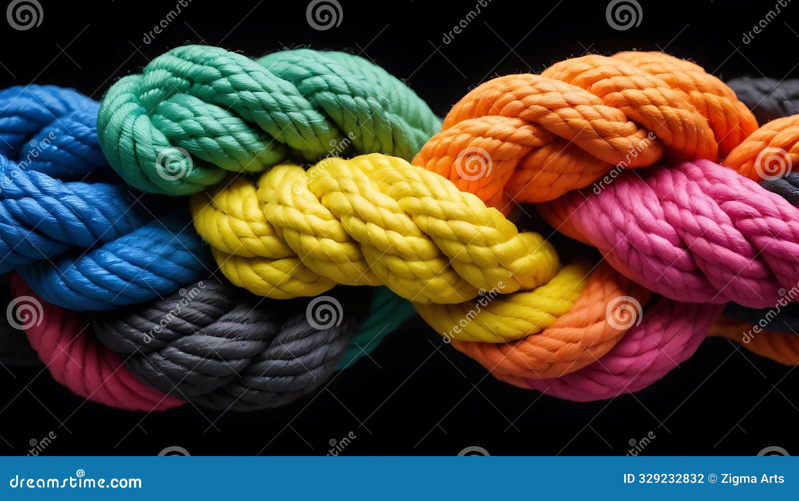 Team Rope Diverse Strength Connect Partnership Together Teamwork Unity ...