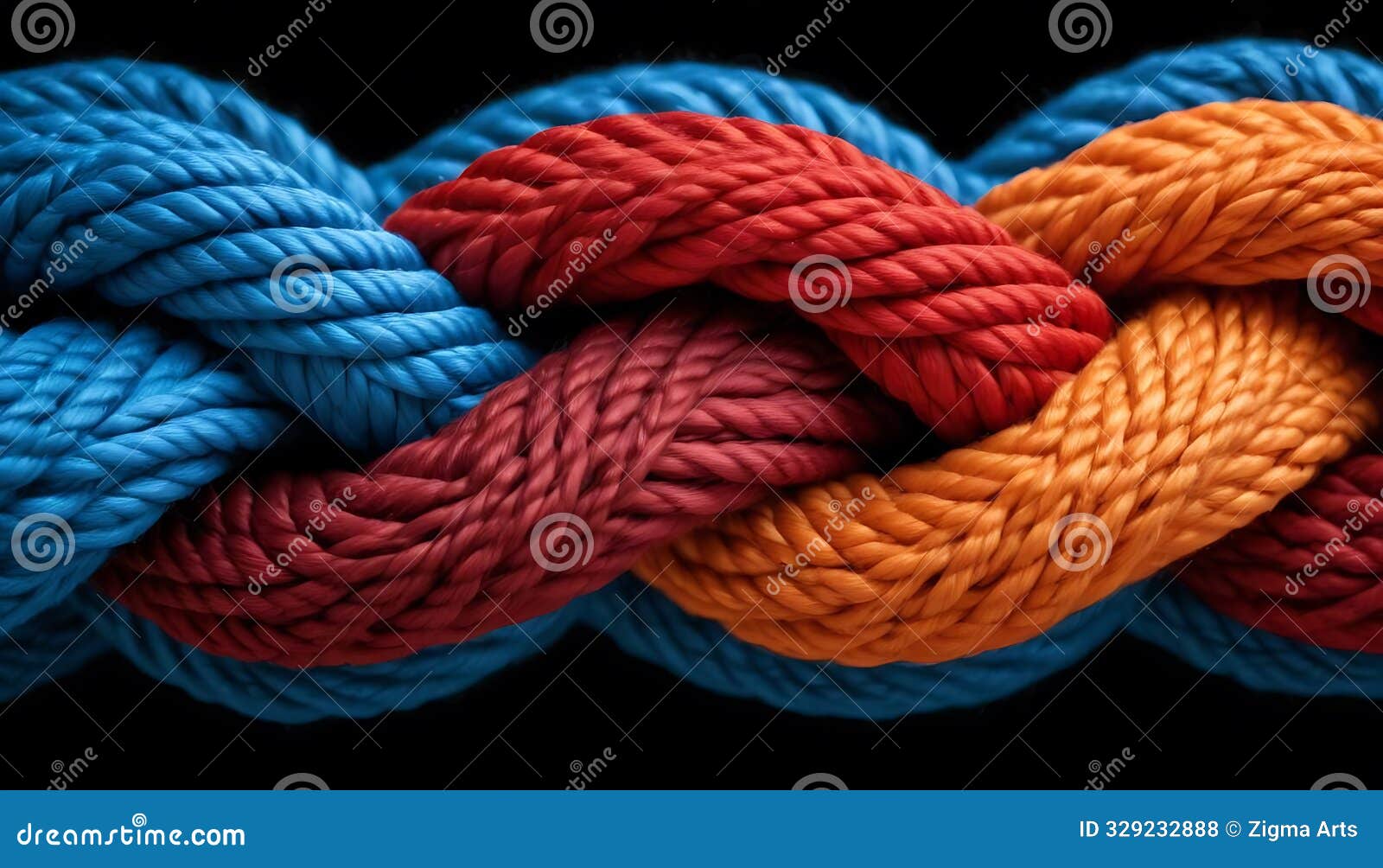 Team Rope Diverse Strength Connect Partnership Together Teamwork Unity ...