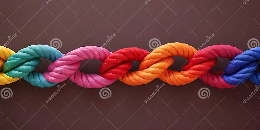 Team Rope Diverse Strength Connect Partnership Together Teamwork Unity ...