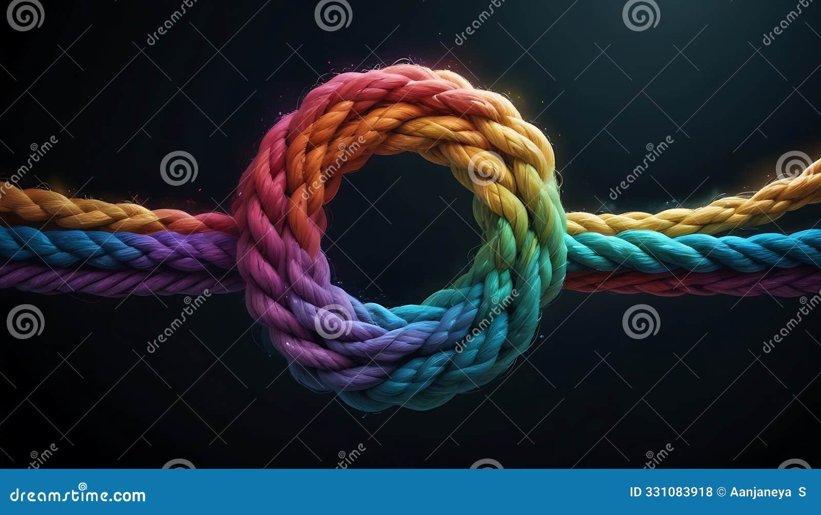 Team Rope Diverse Strength Connect Partnership Together Teamwork Unity ...