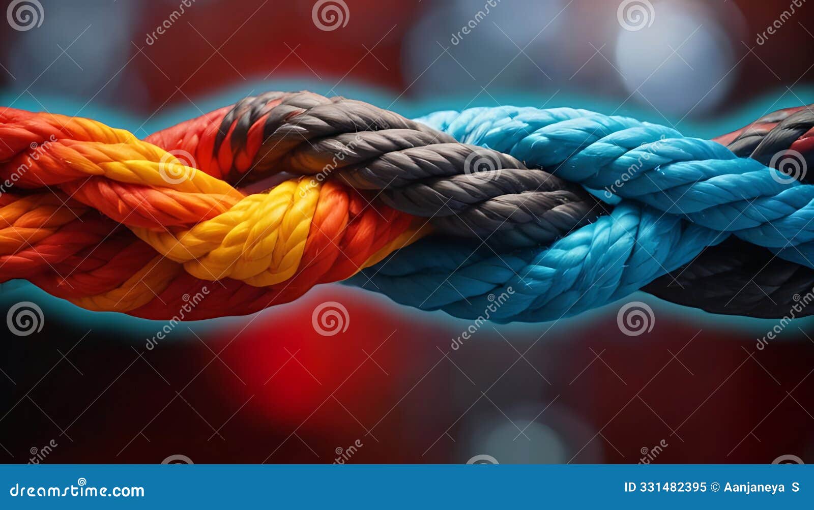 Team Rope Diverse Strength Connect Partnership Together Teamwork Unity ...