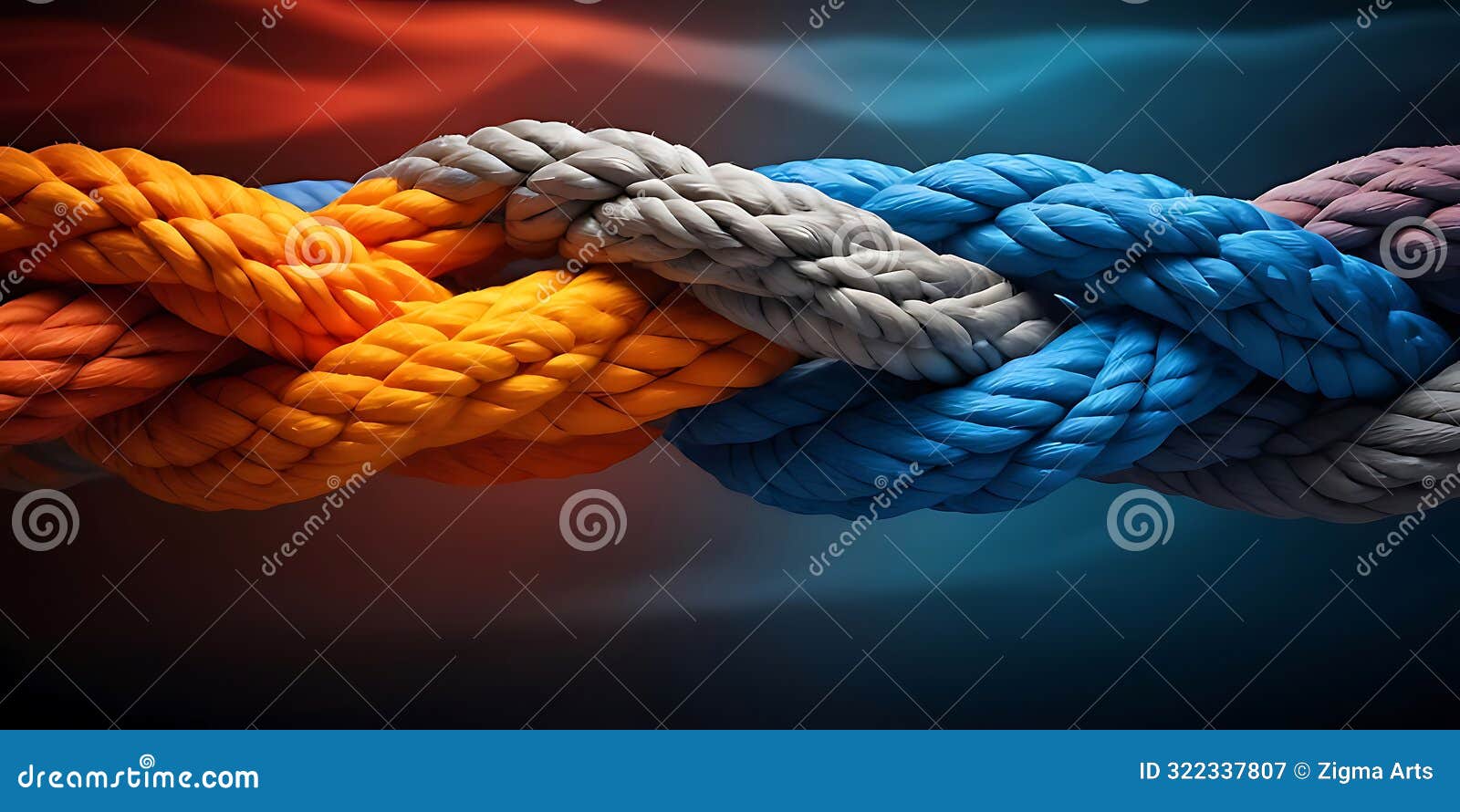 Team Rope Diverse Strength Connect Partnership Together Teamwork Unity ...