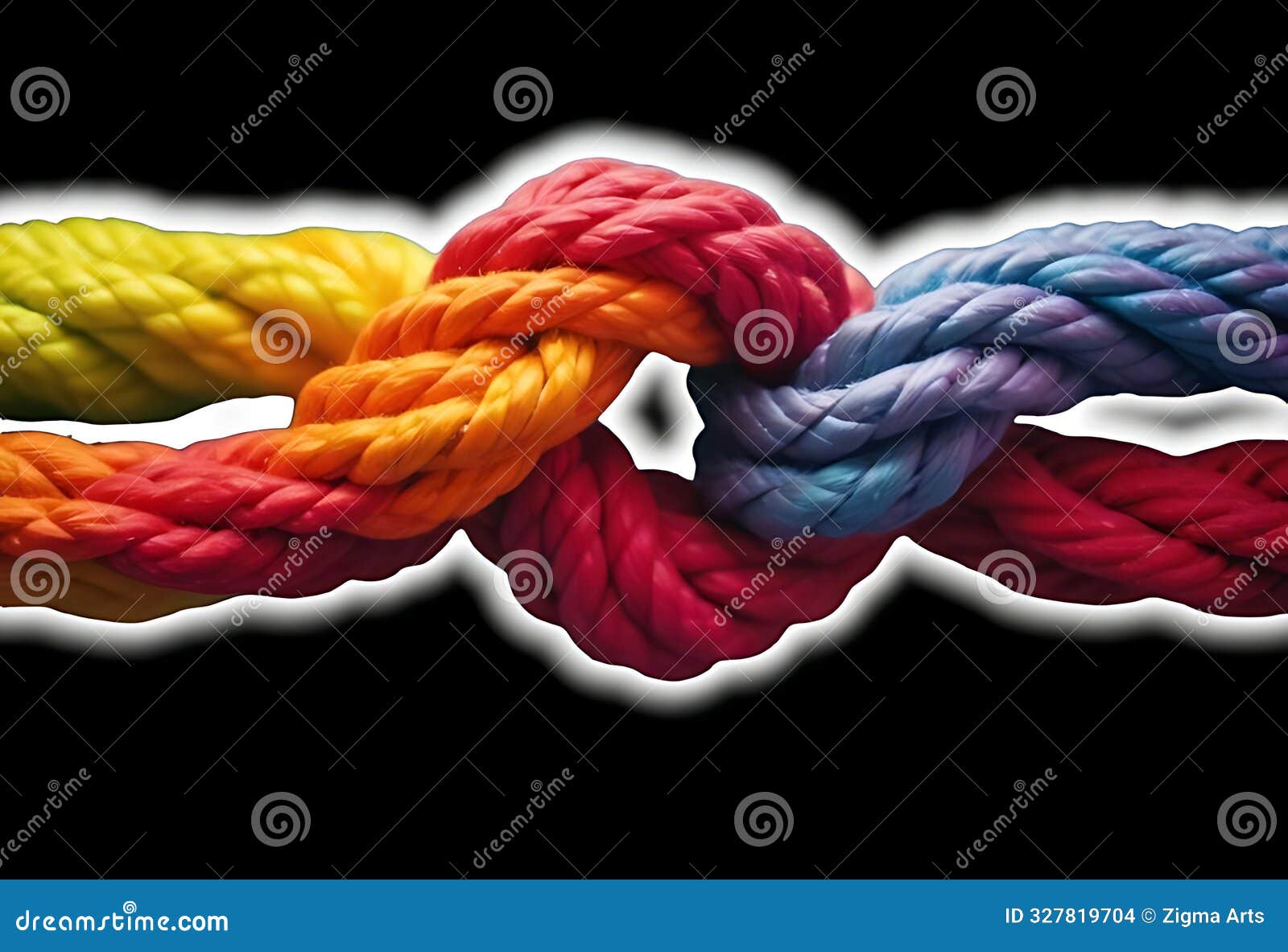 Team Rope Diverse Strength Connect Partnership Together Teamwork Unity ...