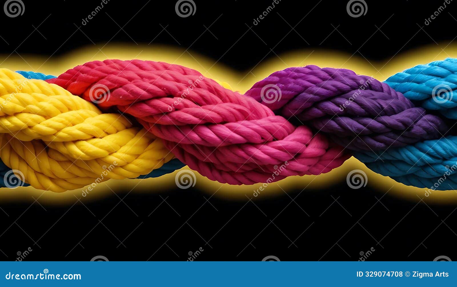 Team Rope Diverse Strength Connect Partnership Together Teamwork Unity ...