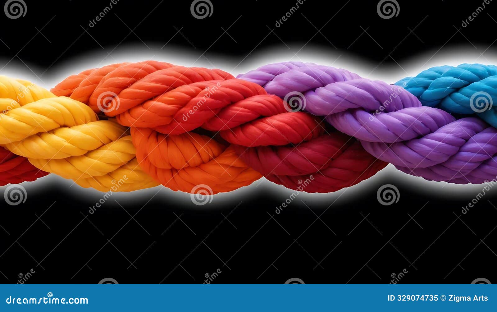 Team Rope Diverse Strength Connect Partnership Together Teamwork Unity ...