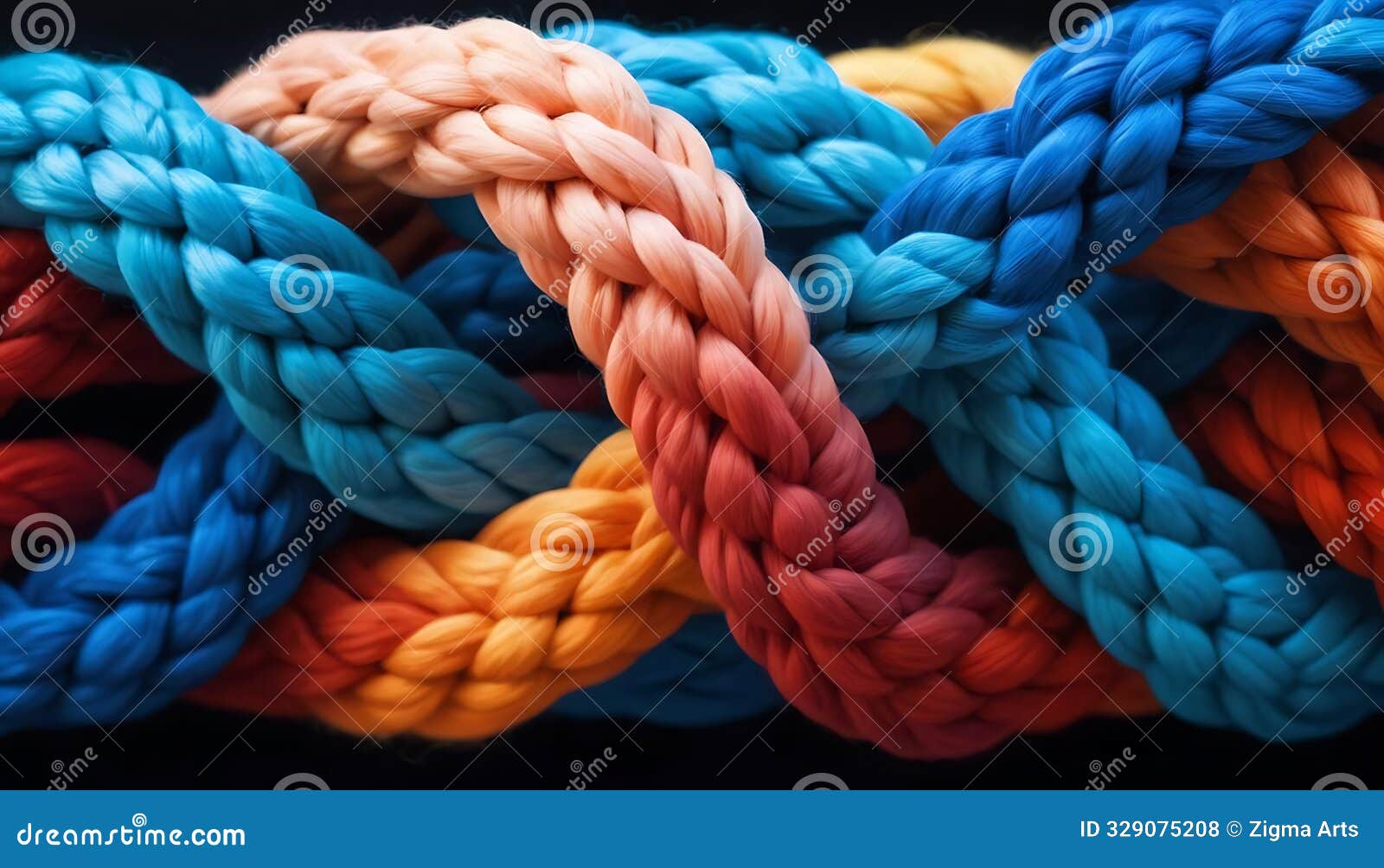 Team Rope Diverse Strength Connect Partnership Together Teamwork Unity ...