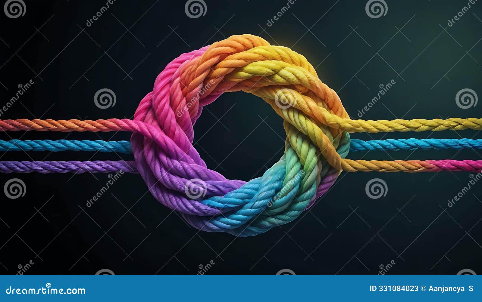 Team Rope Diverse Strength Connect Partnership Together Teamwork Unity ...