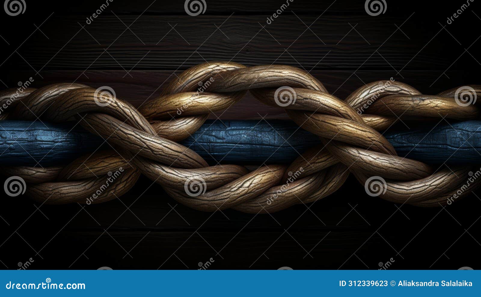 Team Ropes Symbolize Diverse Strengths, Unity, Support, and Effective ...