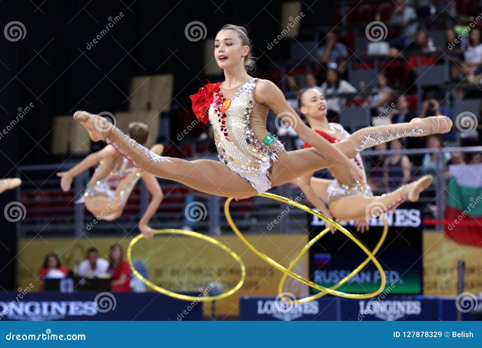 Team Russian Federation Rhythmic Gymnastics Redaktionelles Stockbild ...