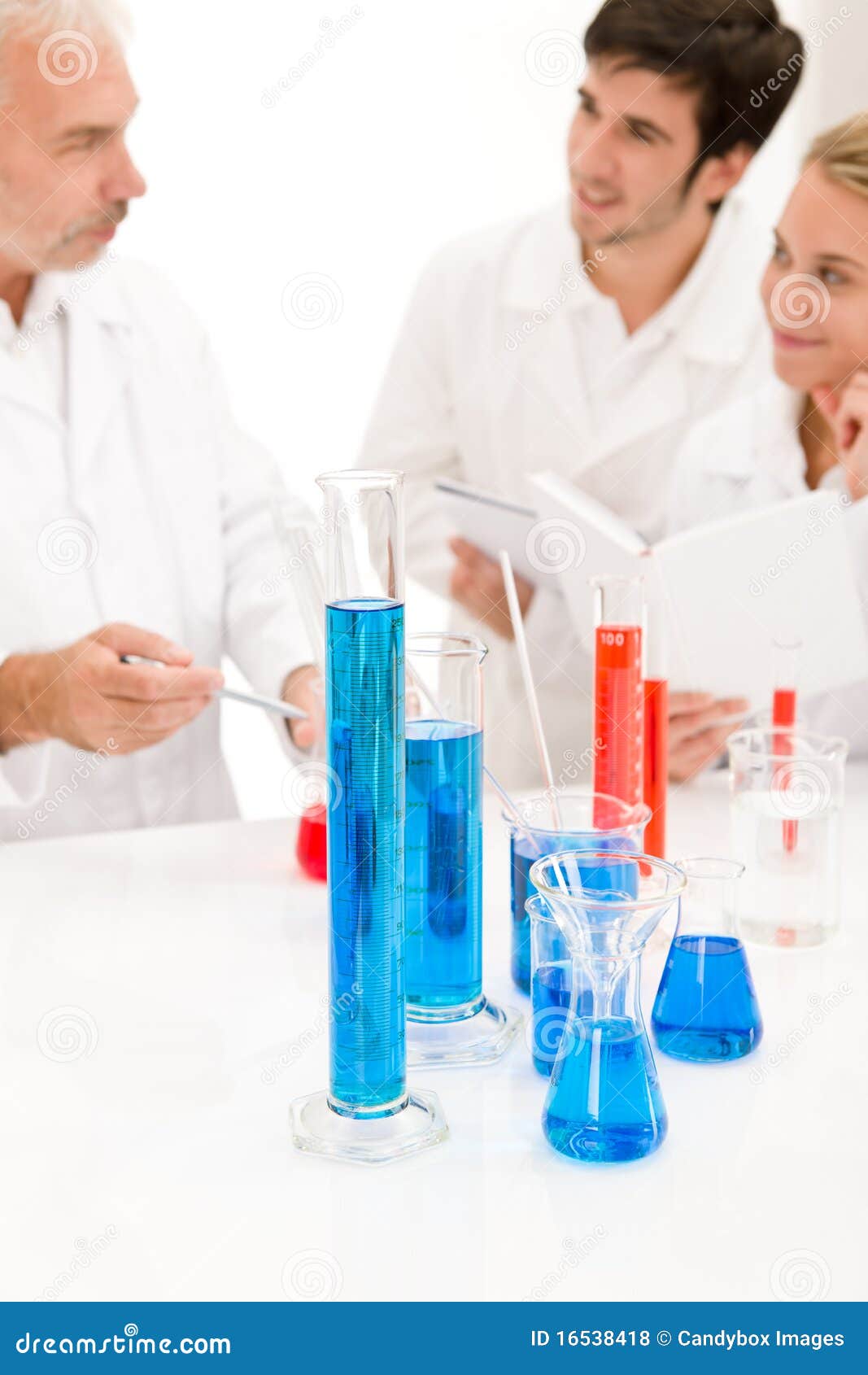 Team of Scientists in Laboratory - Research Stock Photo - Image of ...
