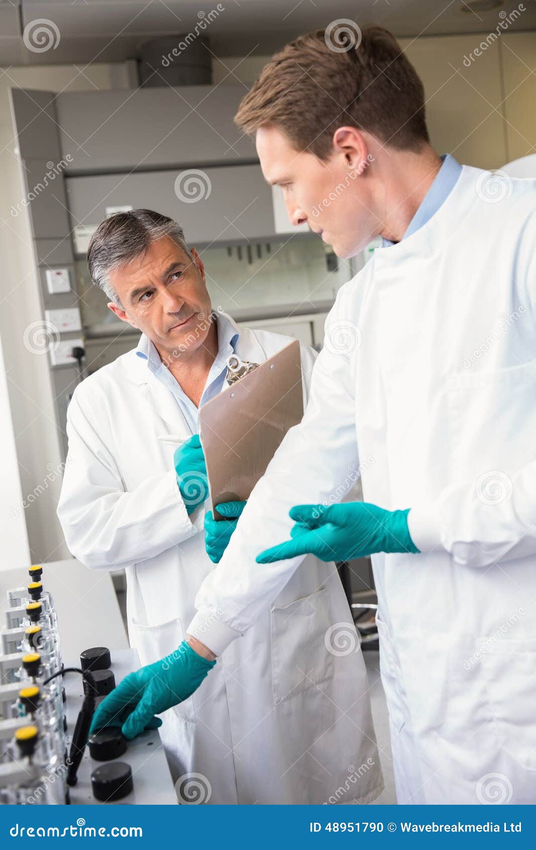 Team of Scientists Working Together Stock Photo - Image of people ...