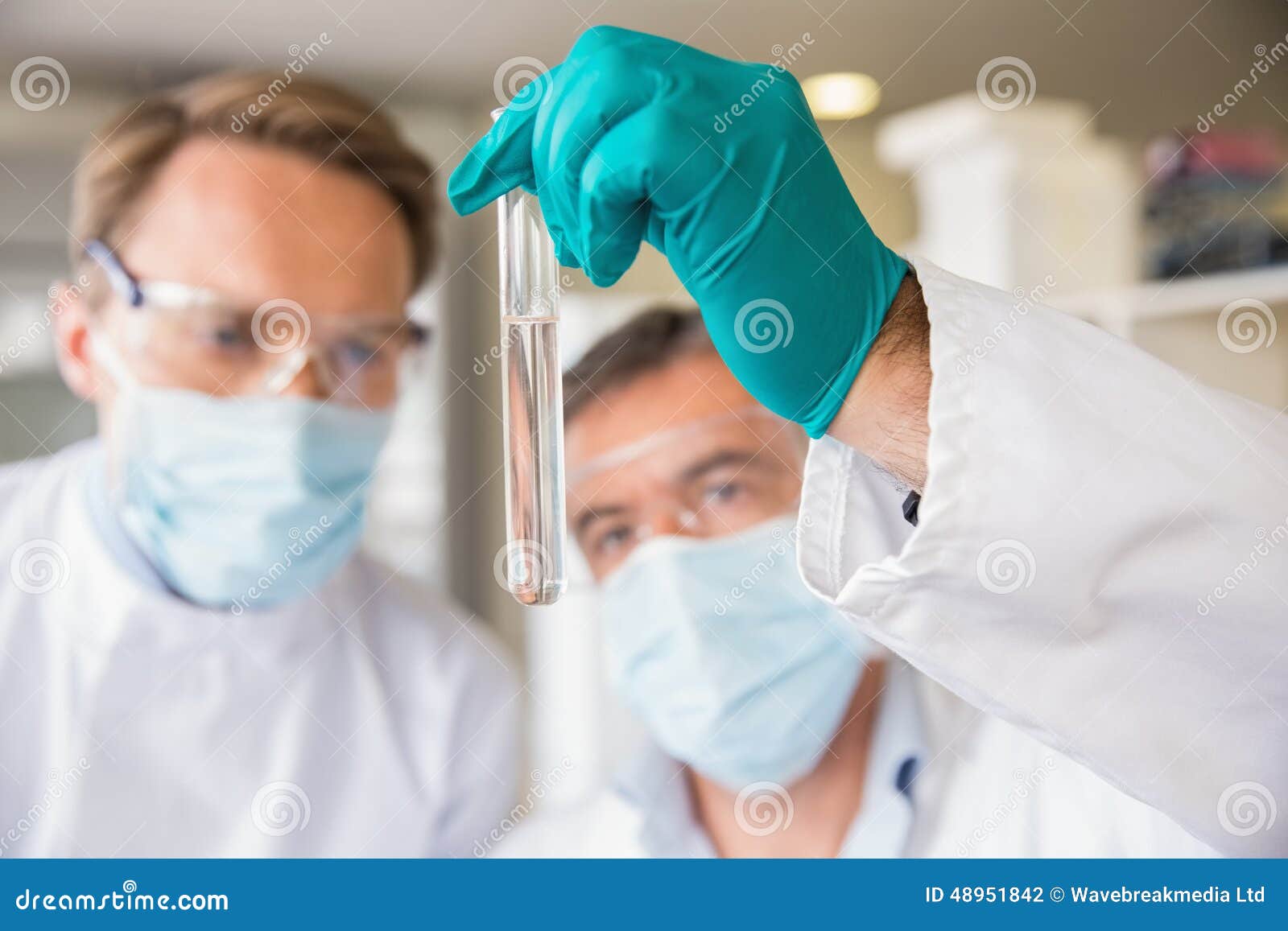 Team of Scientists Working Together Stock Photo - Image of healthcare ...