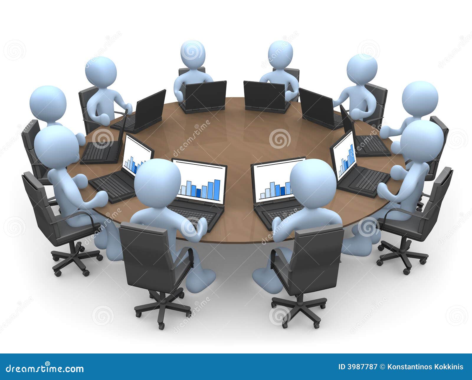 Team-Sitzung Lizenzfreie Stockfotografie - Bild: 3987787