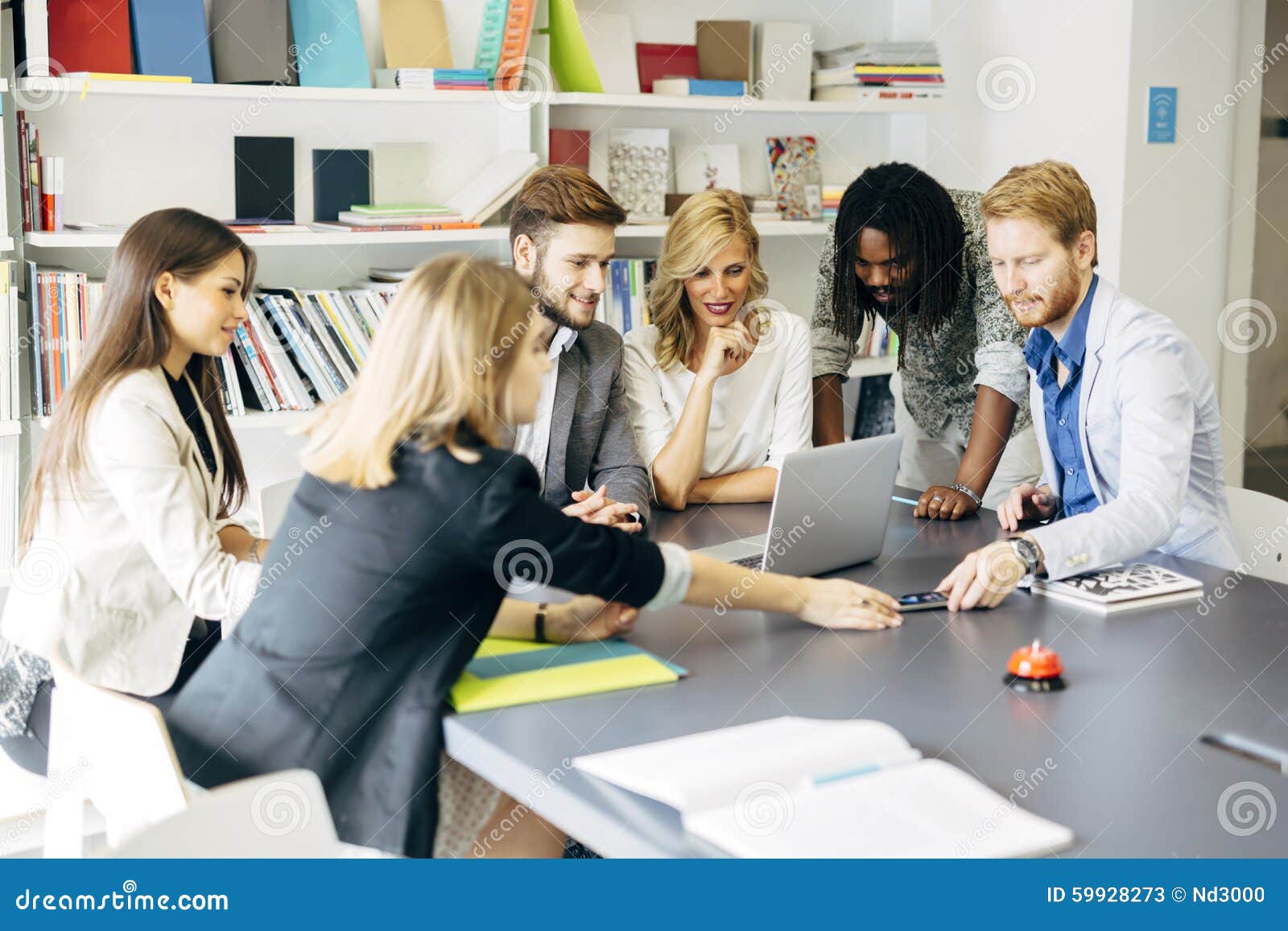 Team of Skilled Designers and Business People Stock Image - Image of ...