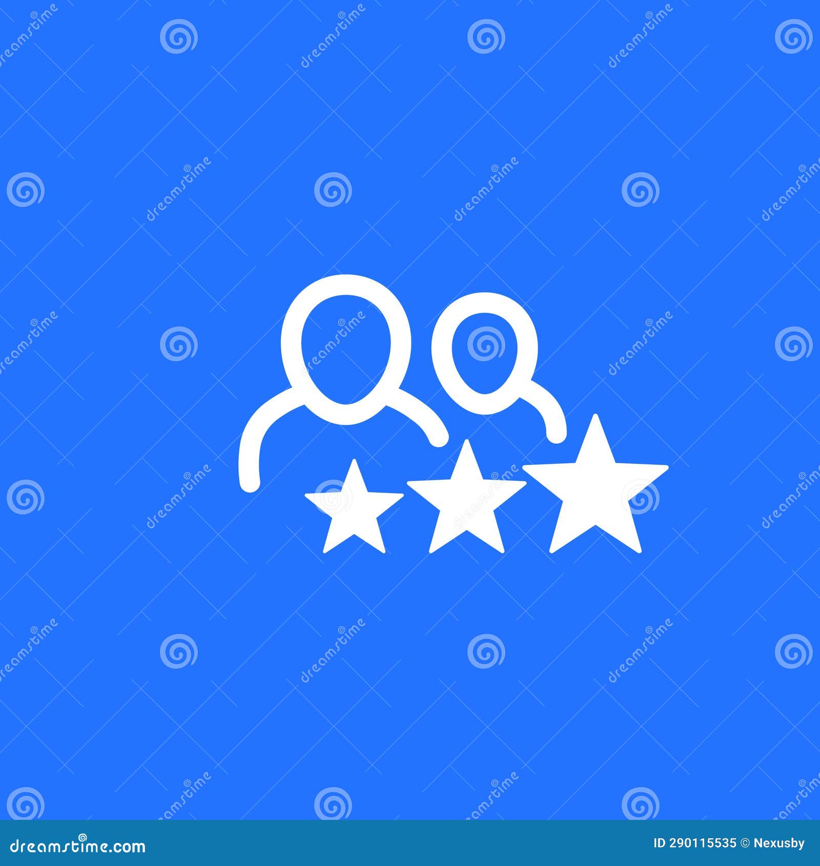 Team Skills and Development Icon Stock Vector - Illustration of stars ...