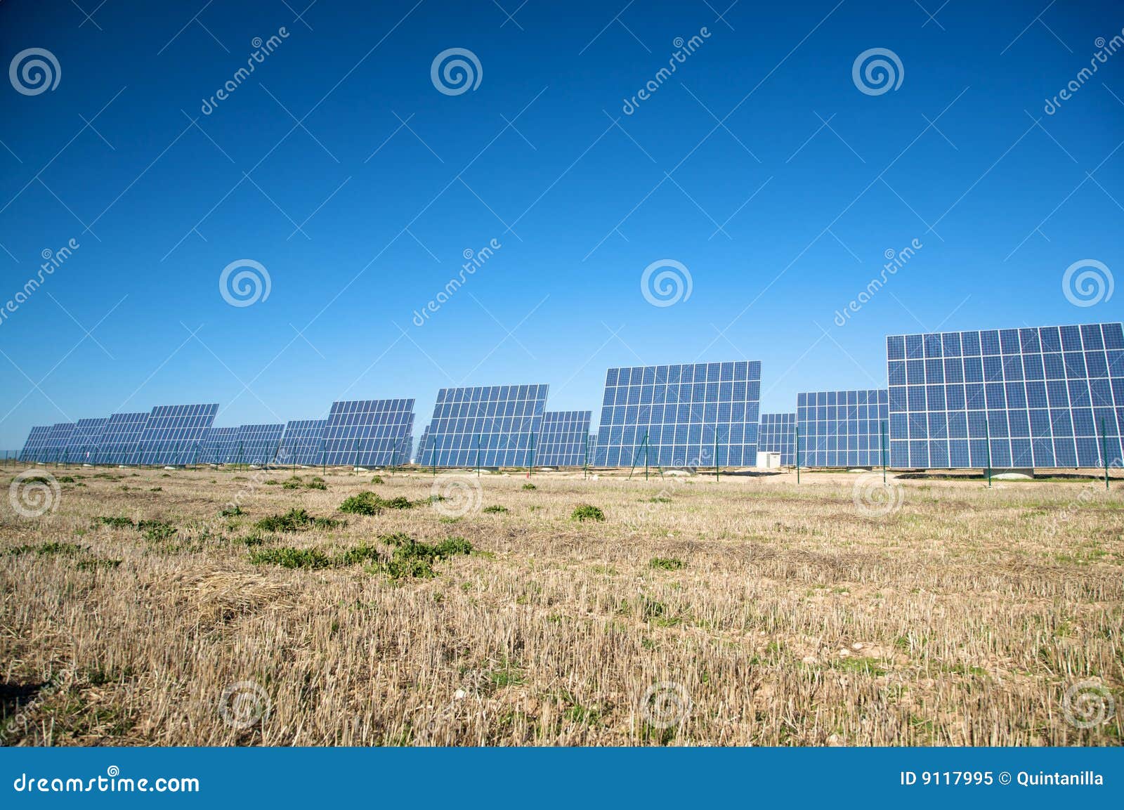 Team of solar panels stock image. Image of technology - 9117995