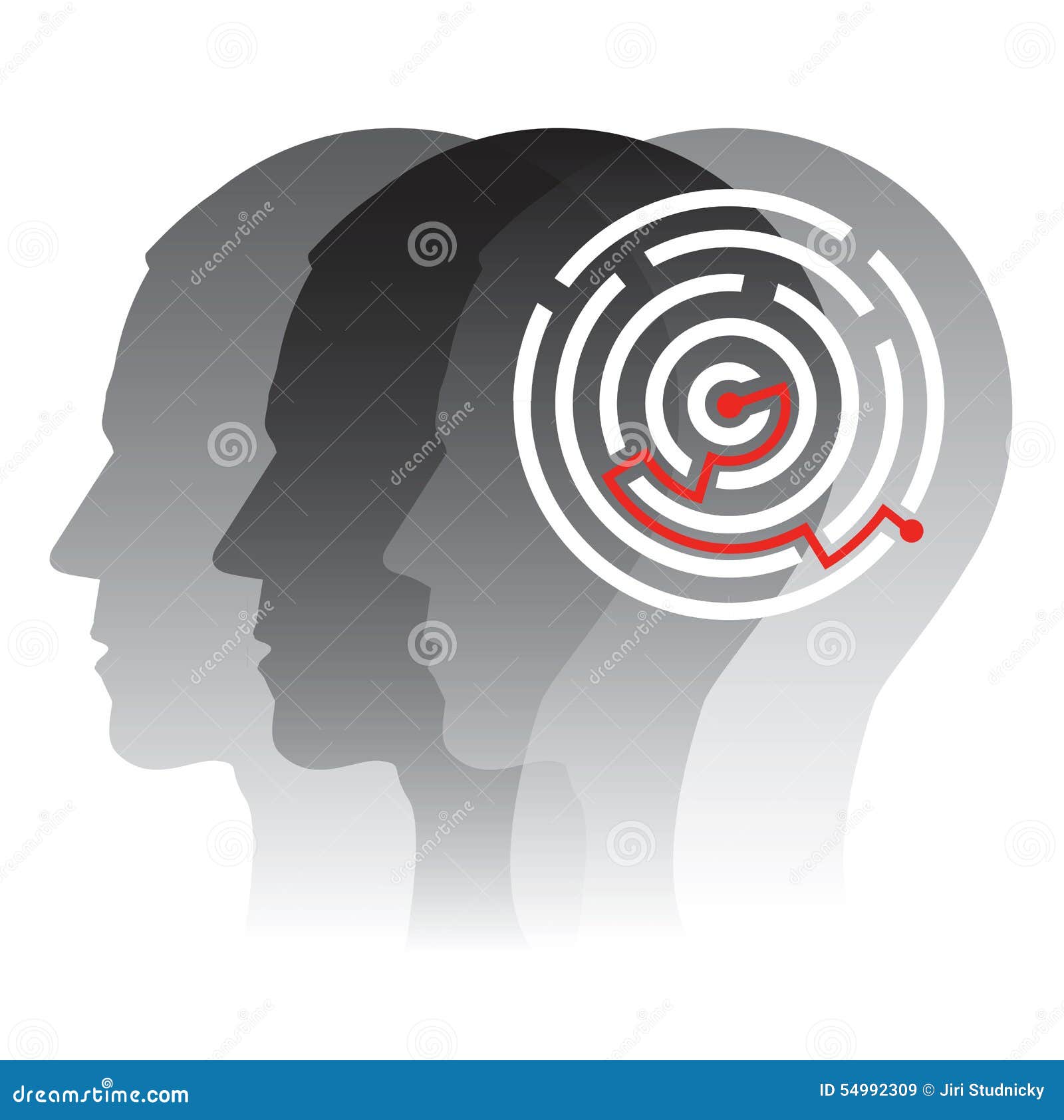 Team Solutions ilustración del vector. Ilustración de hombre - 54992309