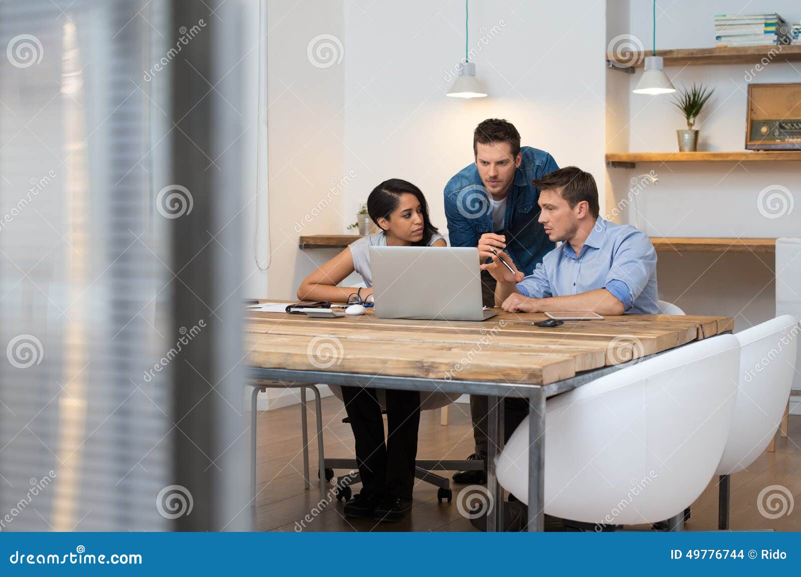 Team solving problem stock photo. Image of cooperation - 49776744