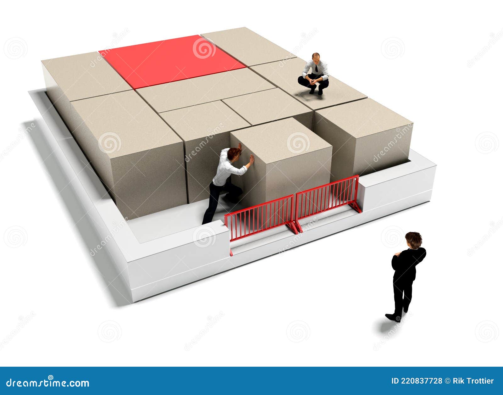 Team solving a problem stock photo. Image of together - 220837728