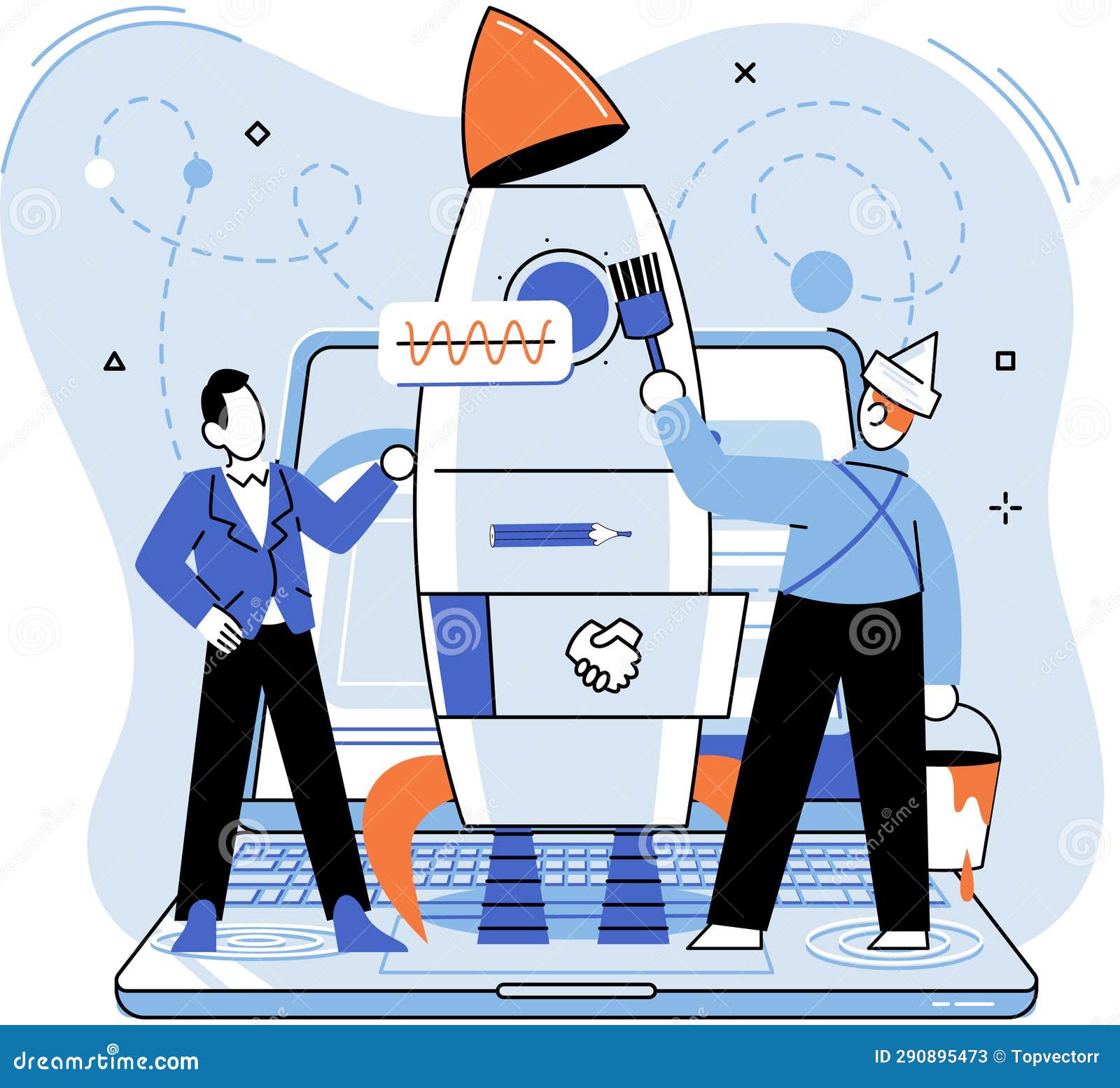 Team Solving Problems Solve Business Problem, Cooperation or ...