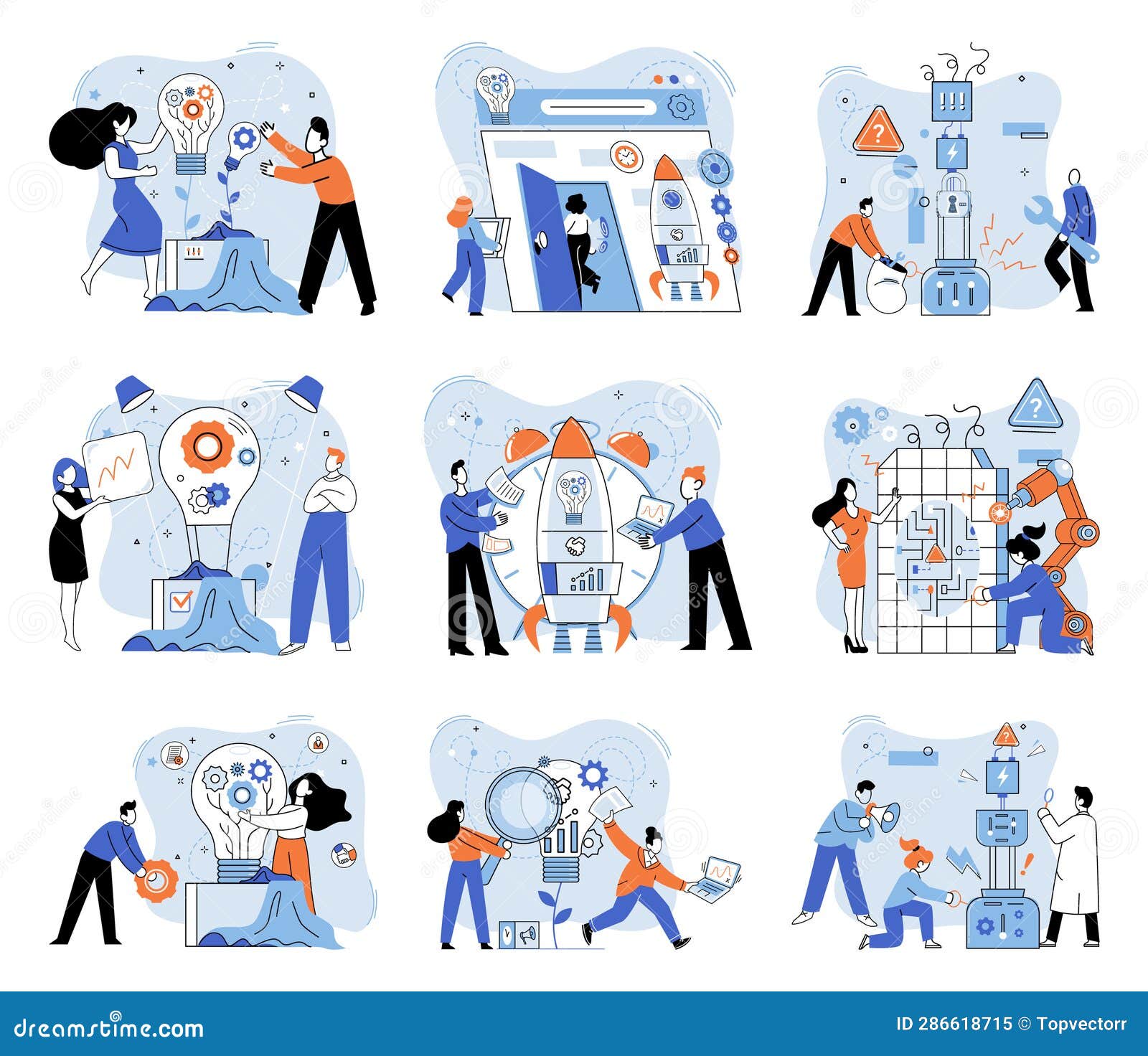 Team Solving Problems Support of Help To Solve Problem, Manager ...