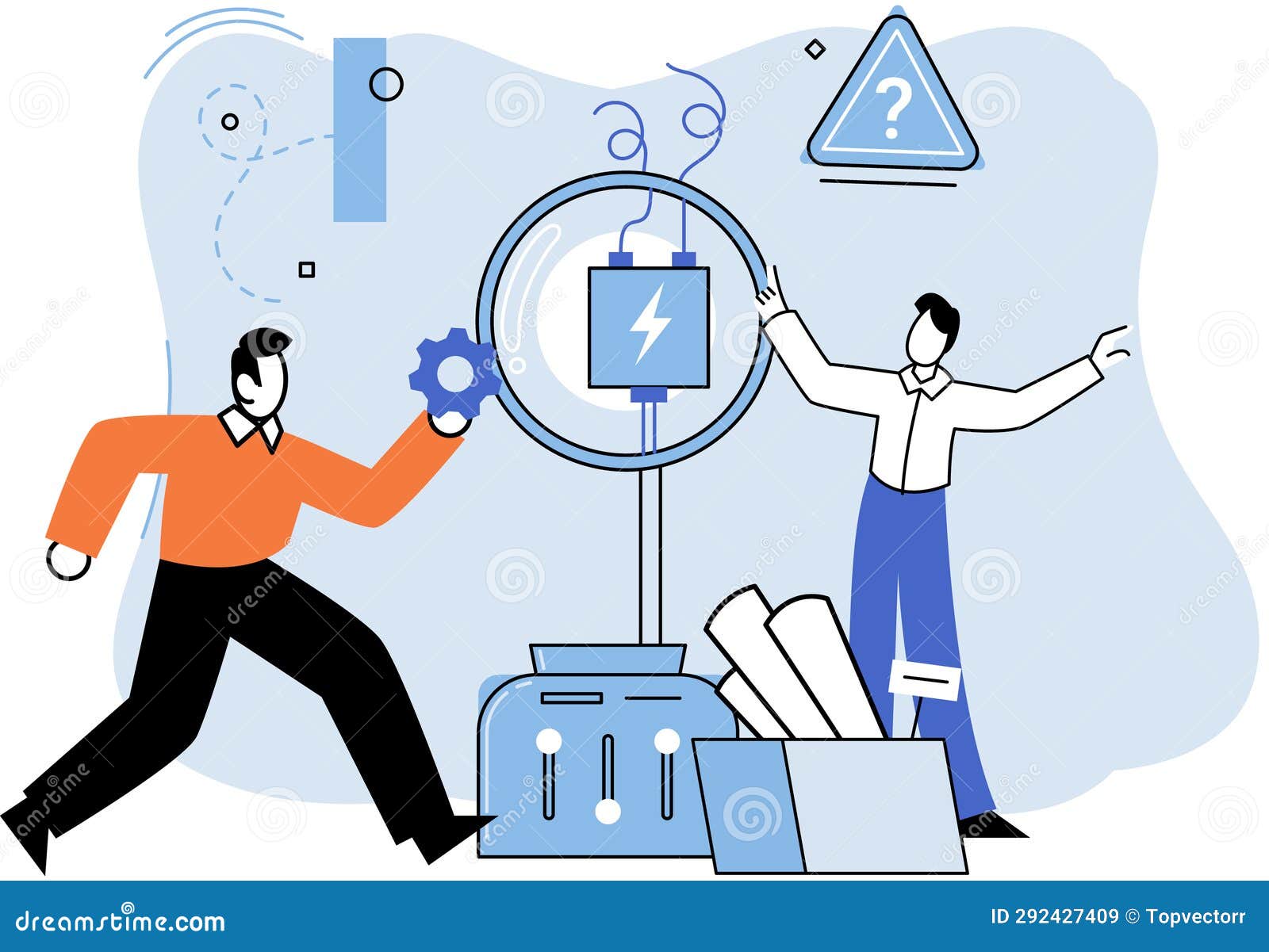 Team Solving Problems Support of Help To Solve Problem, Manager ...