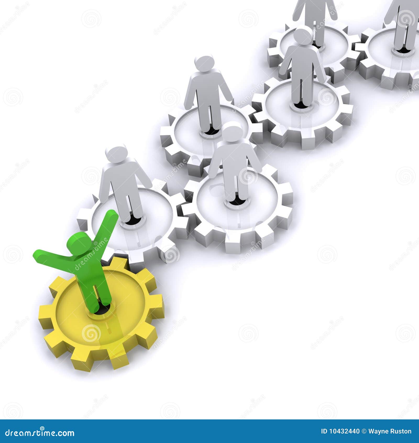 Team Success stock illustration. Illustration of digitally - 10432440