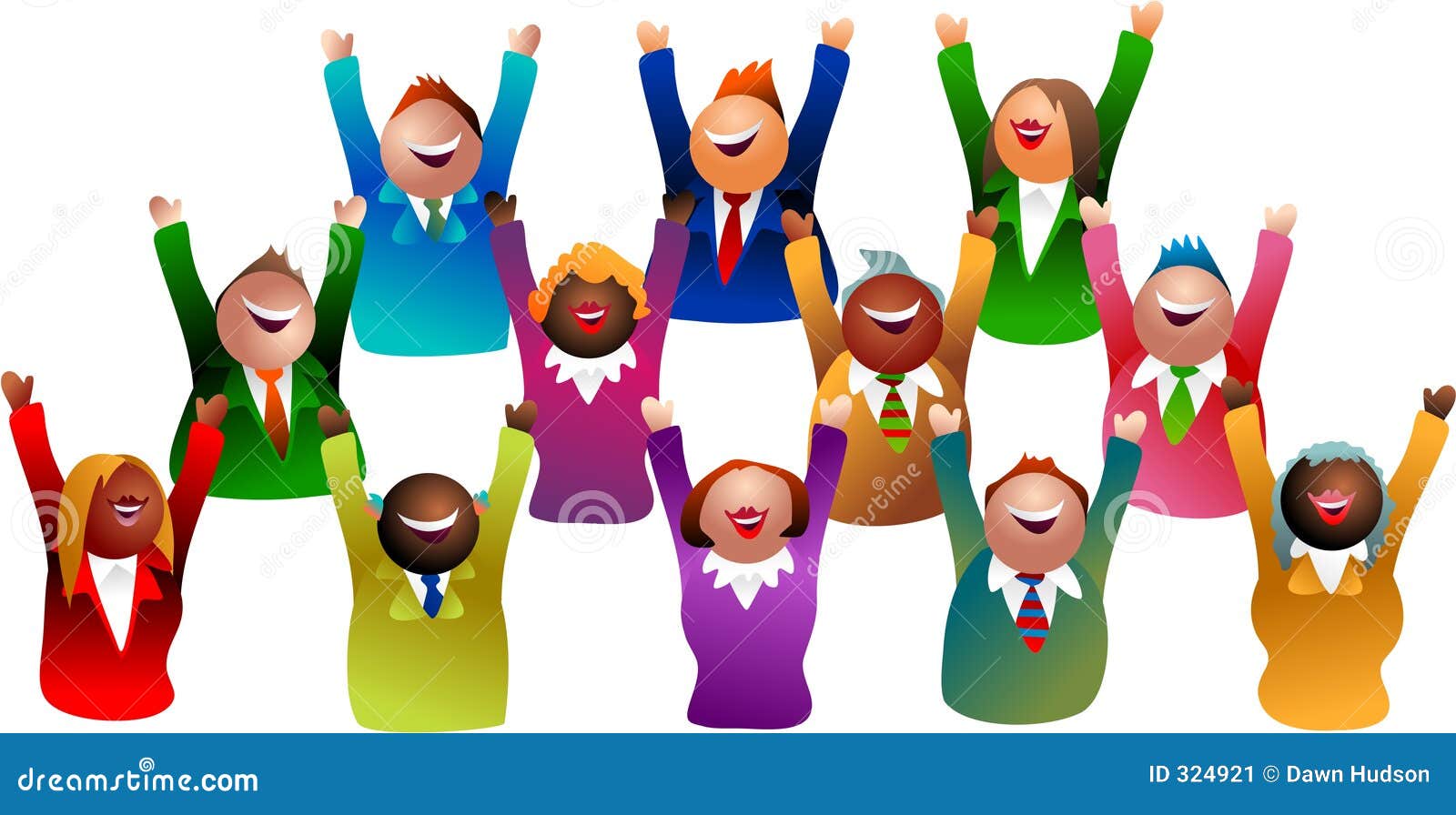 Team success stock vector. Illustration of conceptual, concepts - 324921