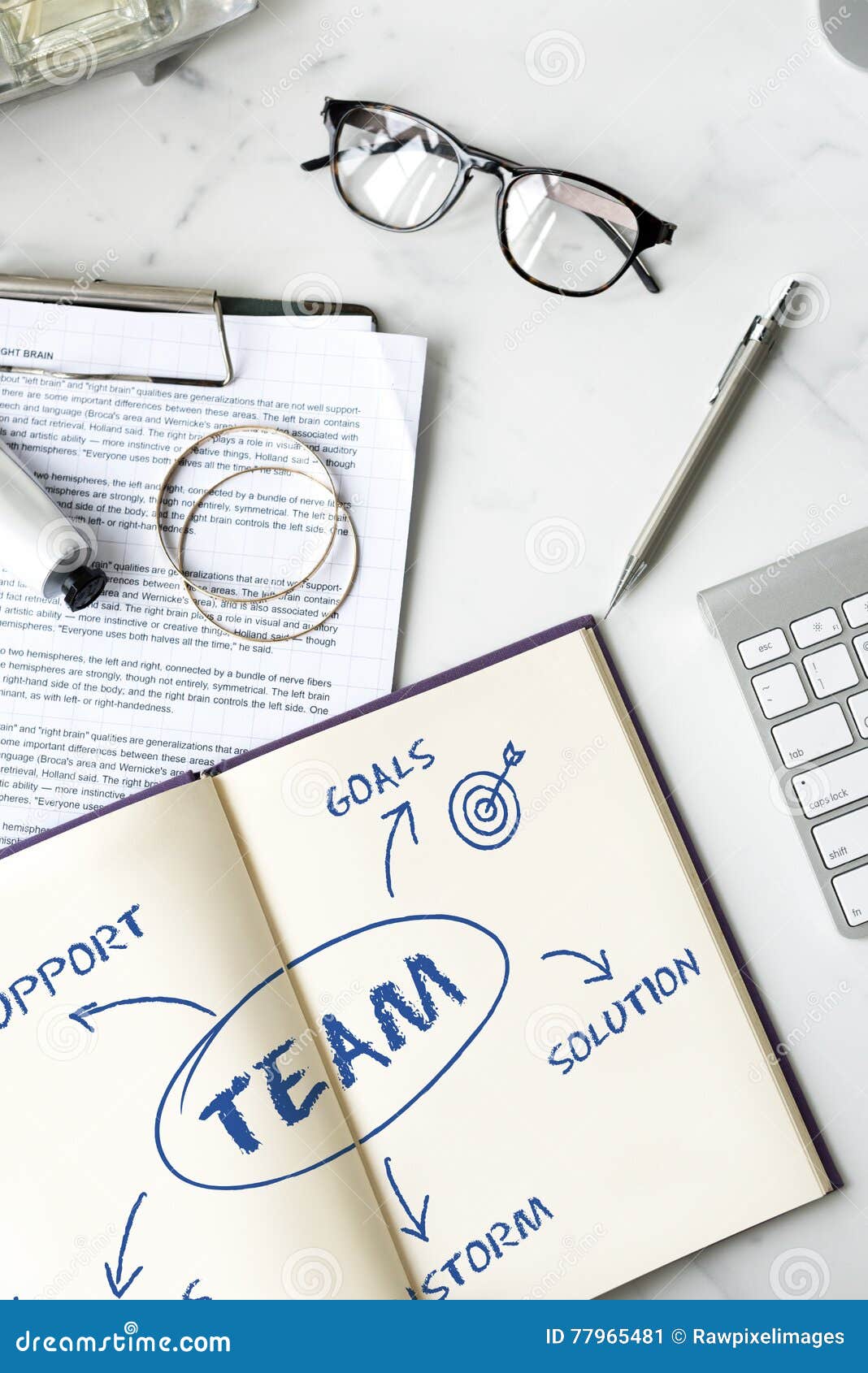 Team Support Ideas Business Concept Stock Image - Image of arrows ...