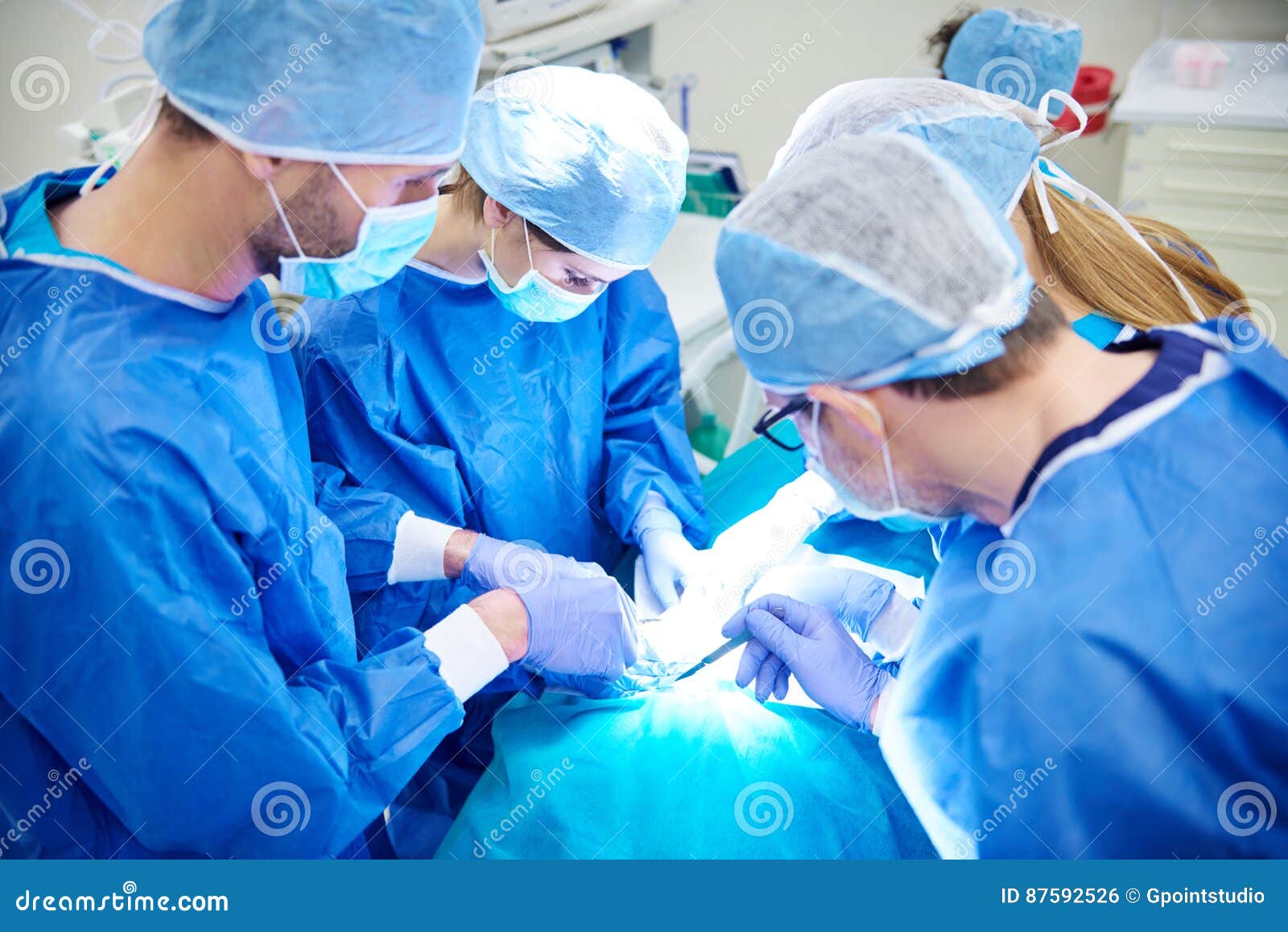 The team of surgeons stock photo. Image of doctor, healthcare - 87592526