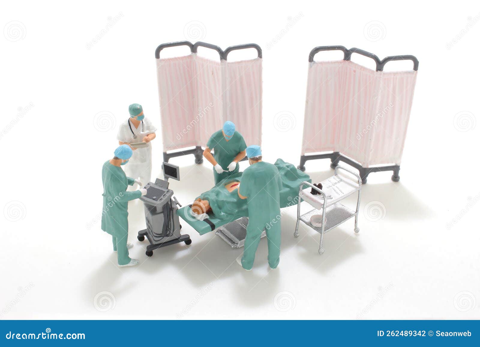 A Team of Surgeons is Fighting for Life Stock Photo - Image of ...