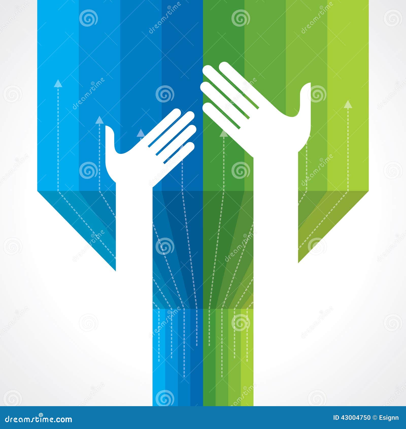 Team symbol with arrows stock vector. Illustration of diversity - 43004750