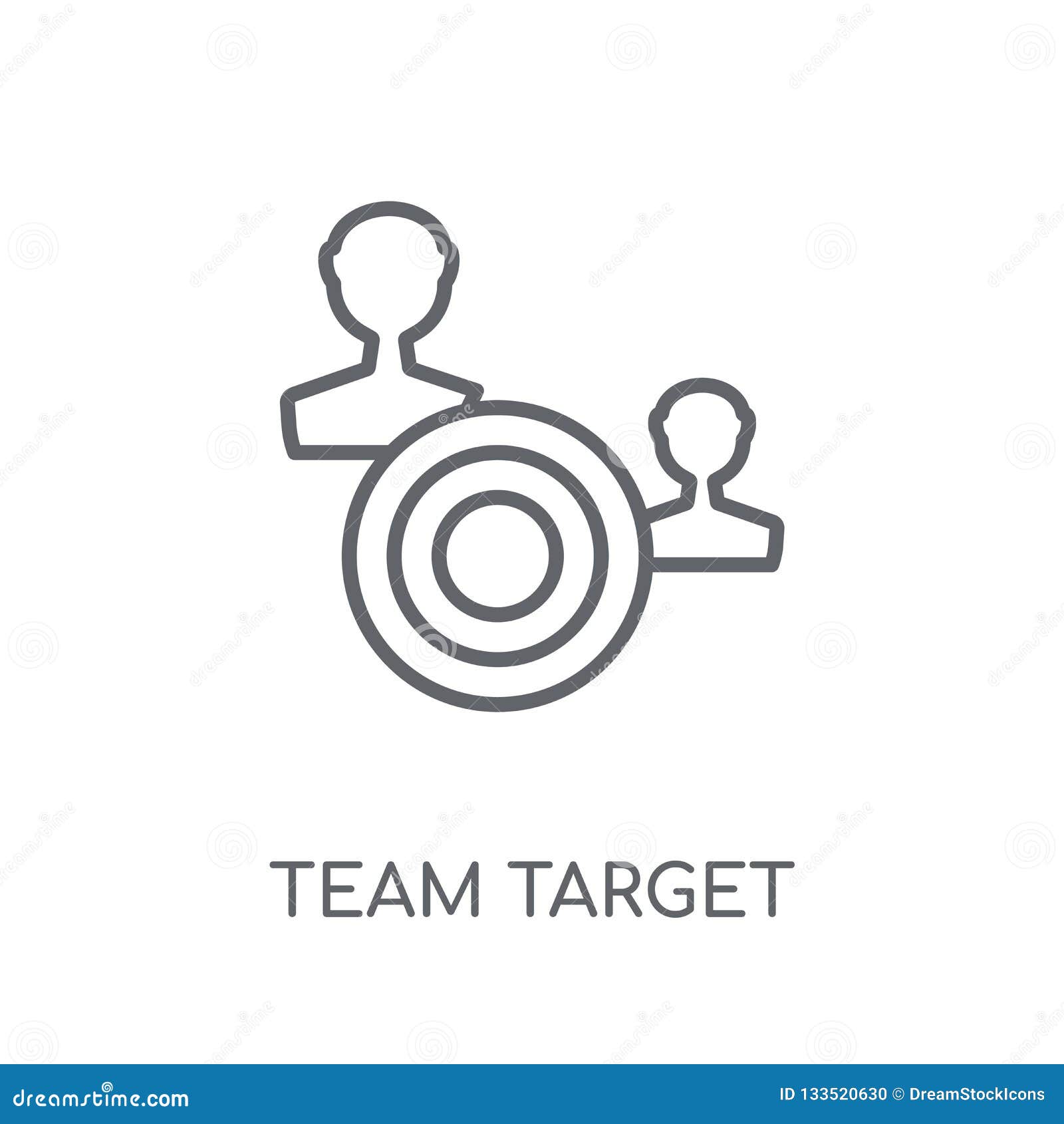 Team Target Logo Vector Illustration | CartoonDealer.com #92556146
