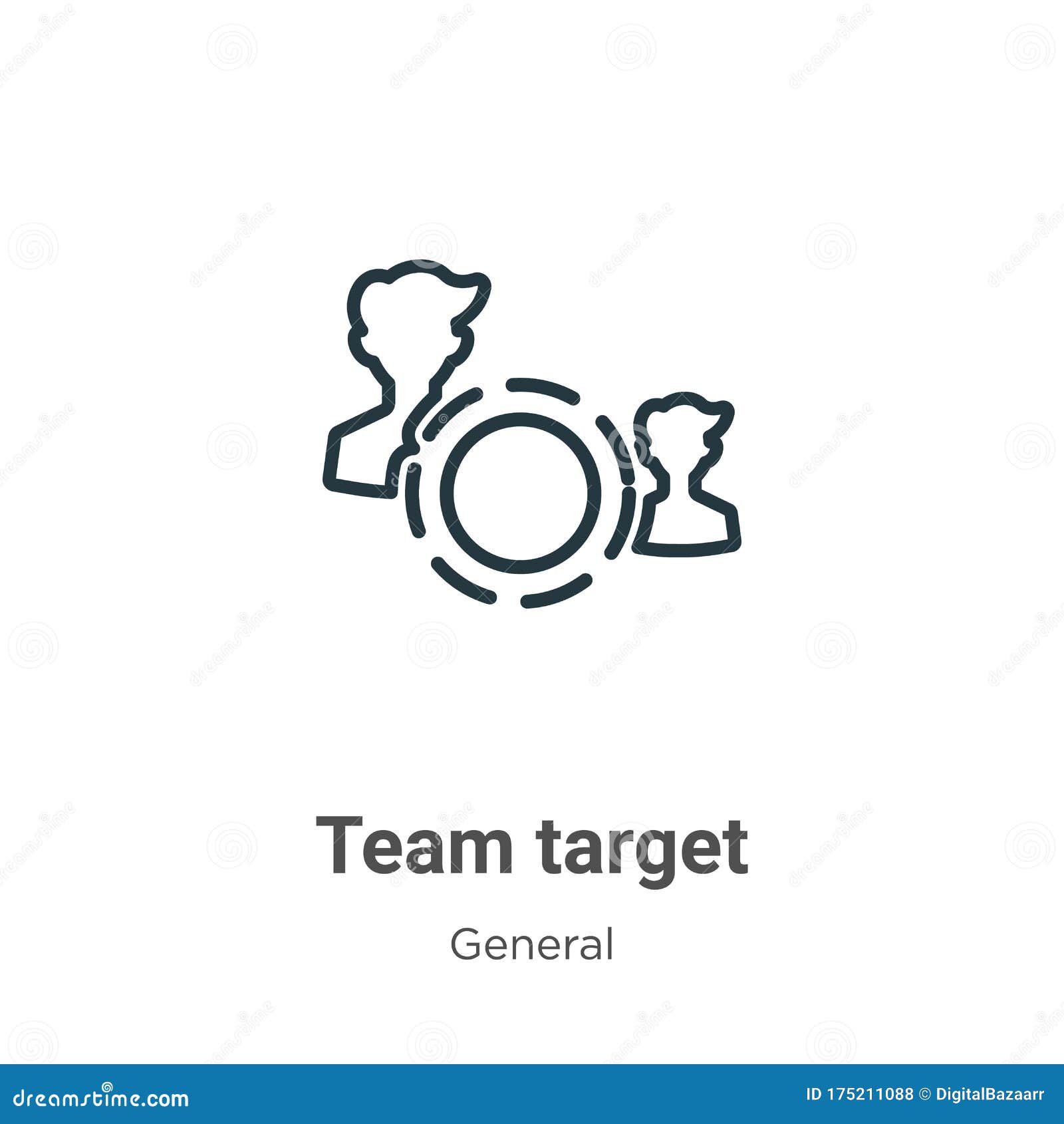 Team Target Logo Vector Illustration | CartoonDealer.com #92556146