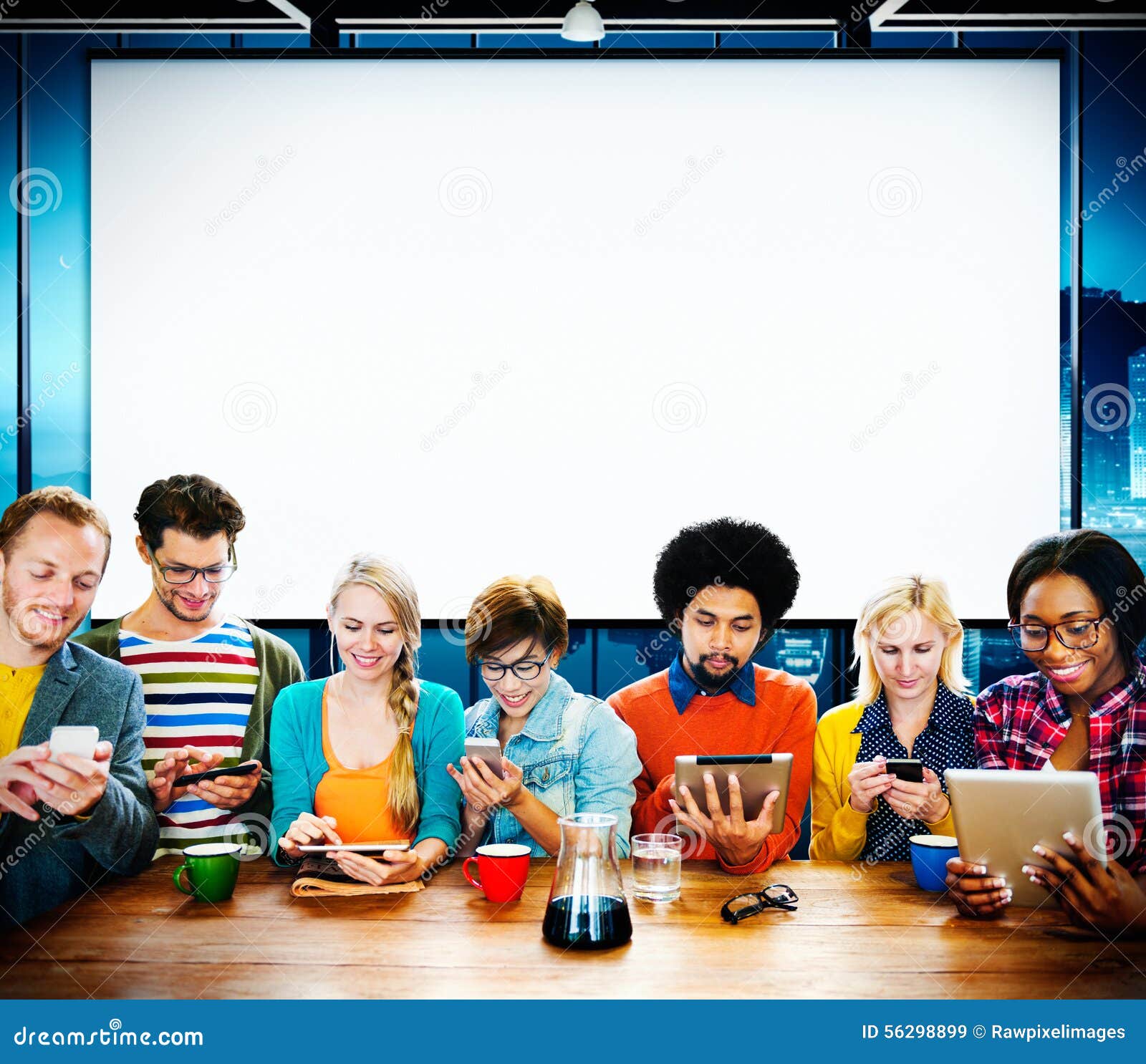 Team Teamwork Discussion Meeting Planning Concept Stock Image - Image ...