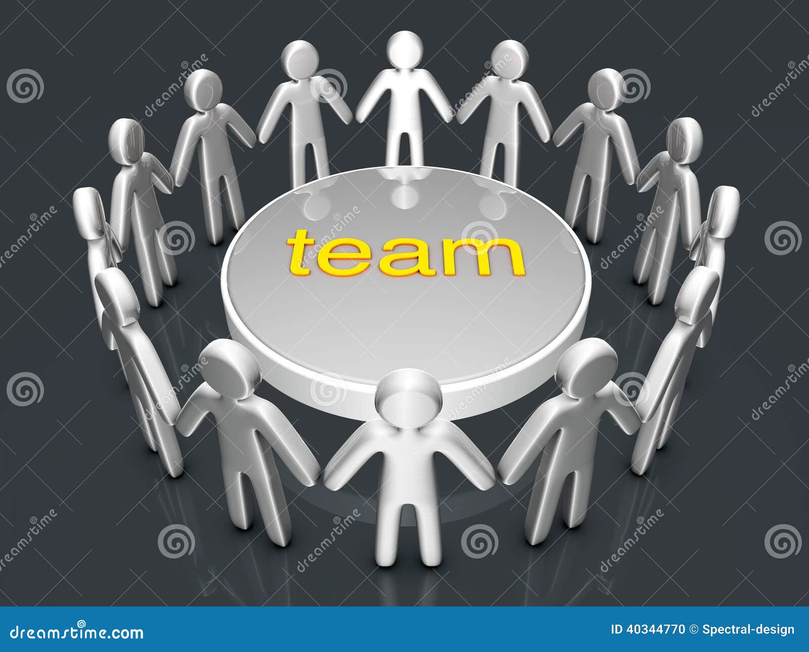 Team stock illustration. Illustration of partner, staff - 40344770