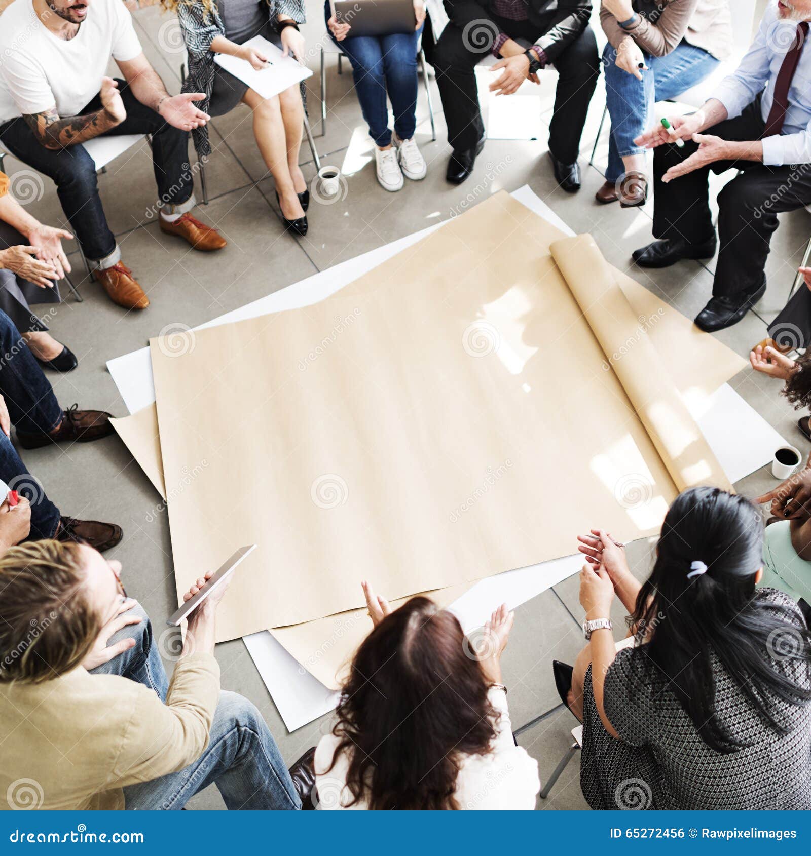 Team Teamwork Meeting Start Up Concept Stock Photo - Image of employee ...