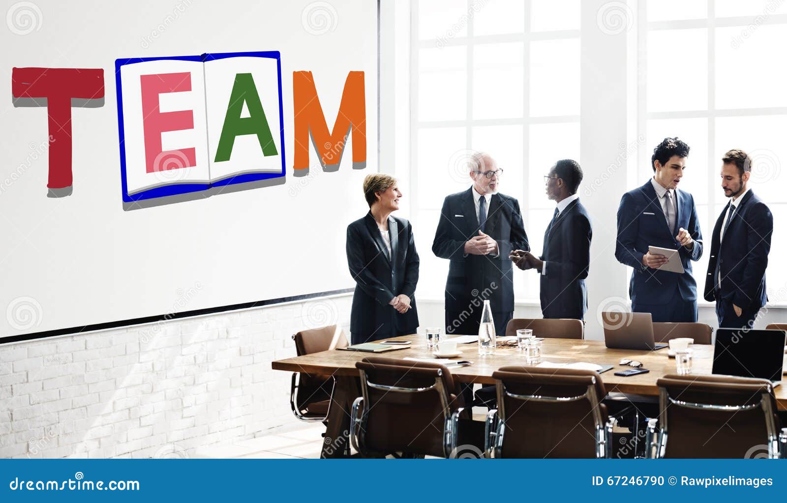 Team Teamwork Partnership Alliance Unity Concept Stock Photo - Image of ...