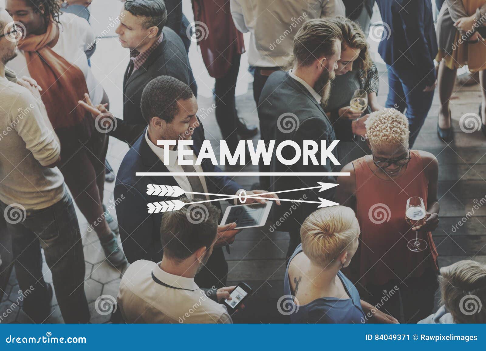 Team Teamwork Team-building Synergy Empower Concept Stock Image - Image ...