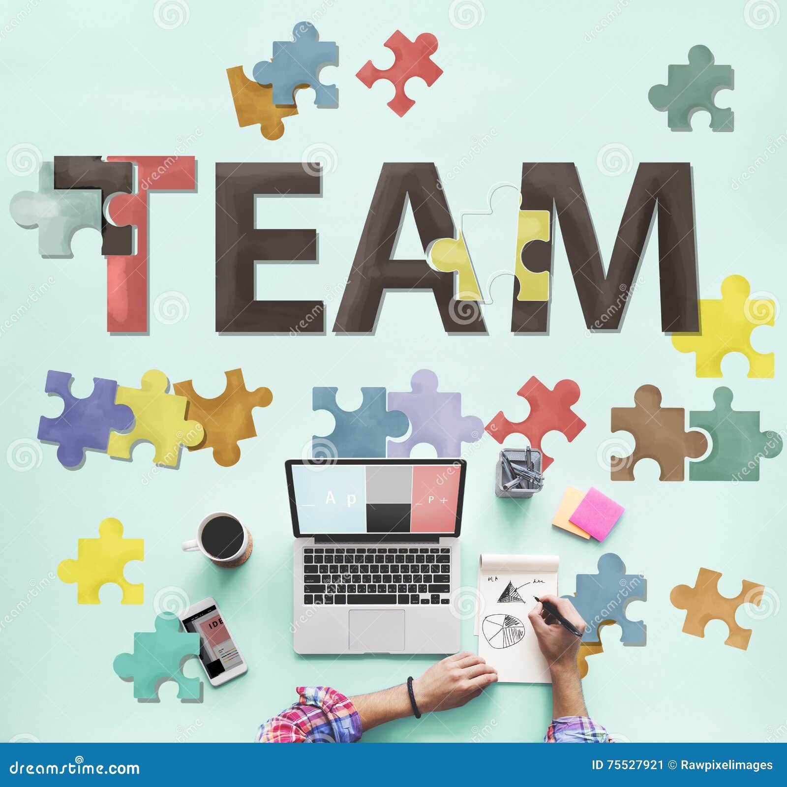 Team Teamwork Together Togetherness Unity Concept Stock Image - Image ...